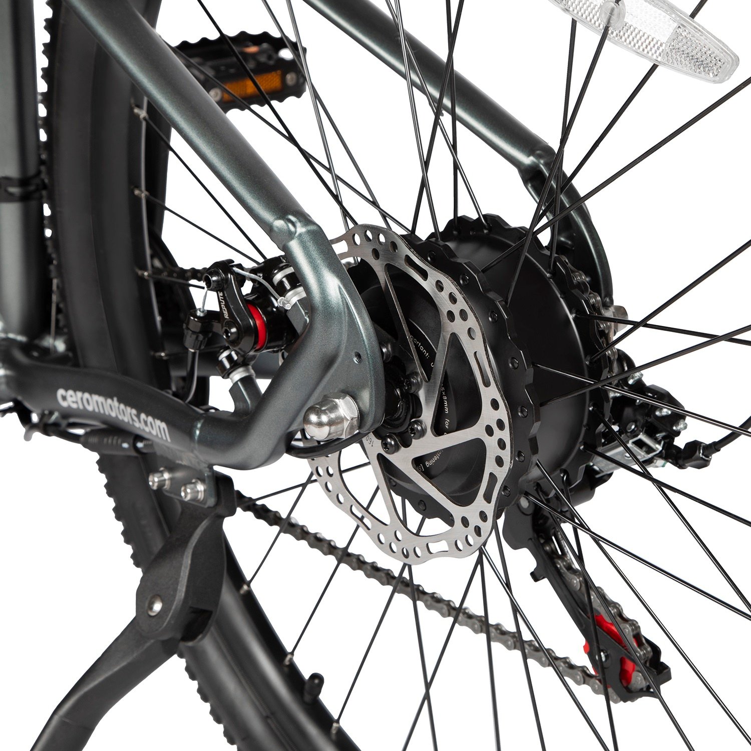 Bicicleta Eléctrica Cero M8L Gris - La Ciclovía