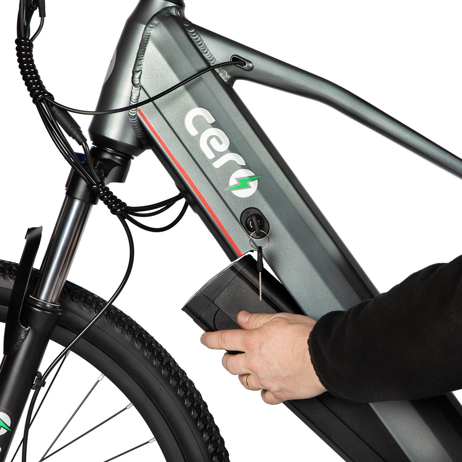 Bicicleta Eléctrica Cero M8L Gris - La Ciclovía